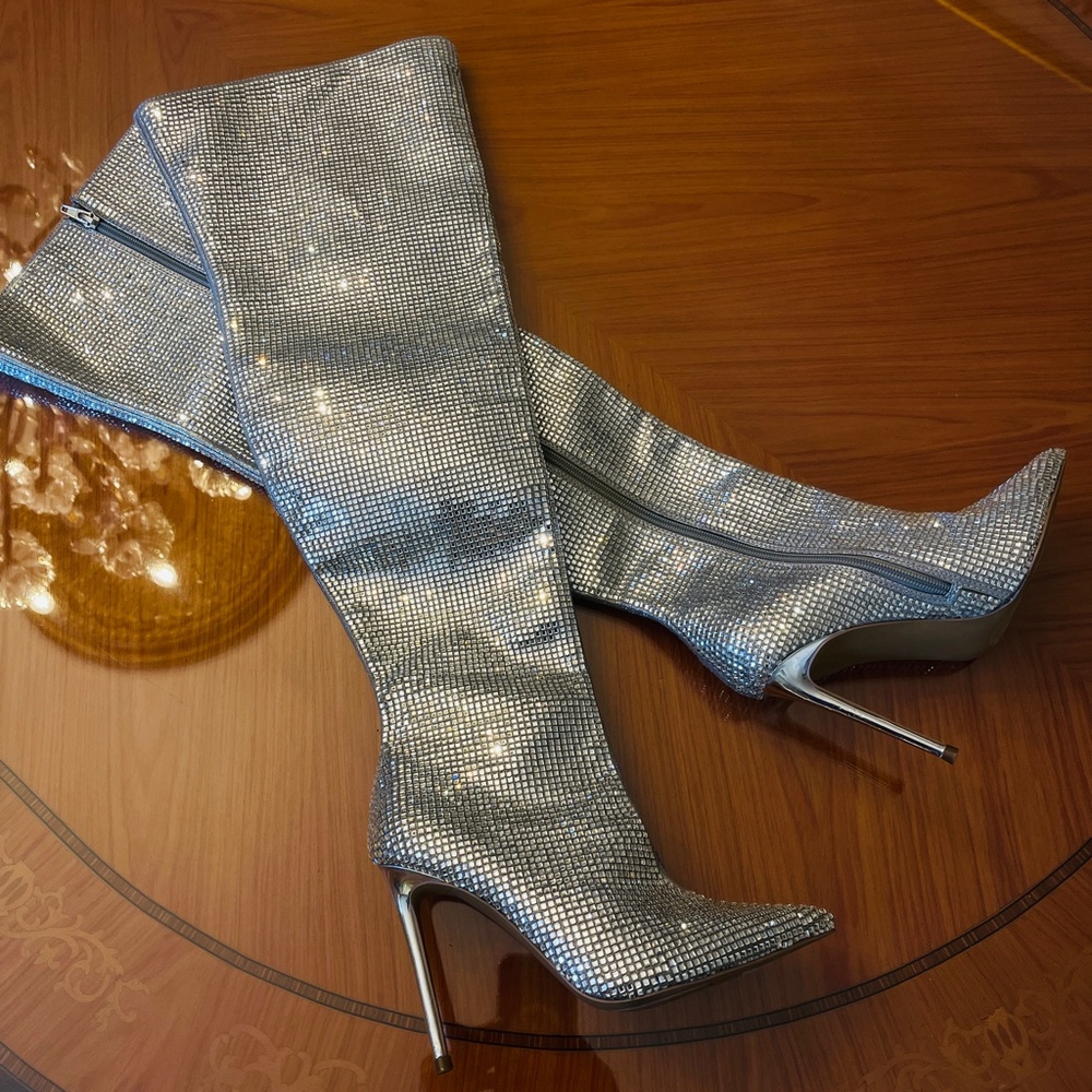 New!!! Steve Madden Skyscraper Over The Knee Boots Si… - Gem